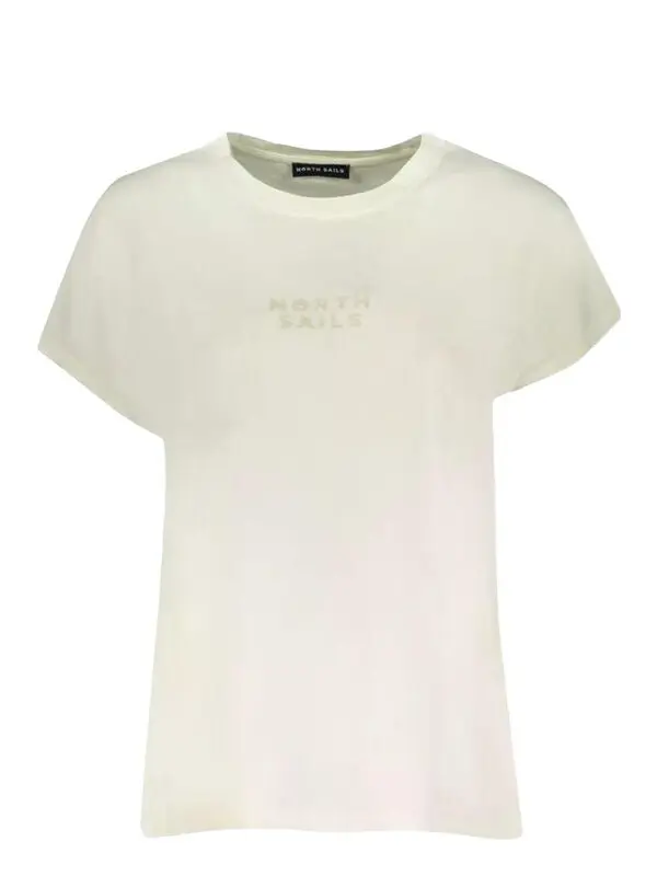 NORTH SAILS Embroidered Crew Neck T-shirt - Neutrals