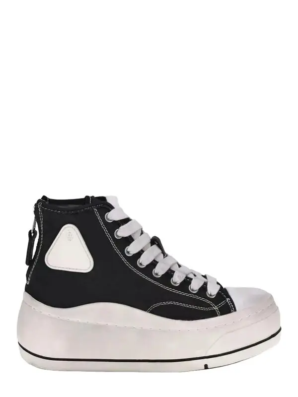 R13 Kurt High-top Platform Sneakers - Black