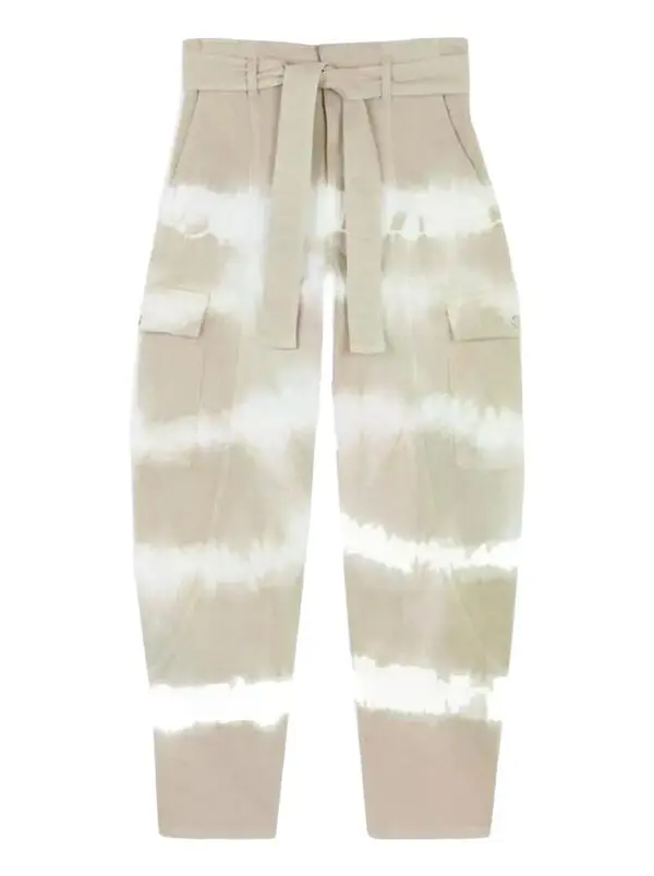 Stella McCartney Tie-dye Cargo Jeans - Neutrals