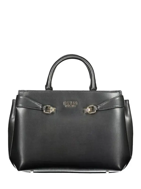 Guess Lorelei Logo-plaque Tote - Black