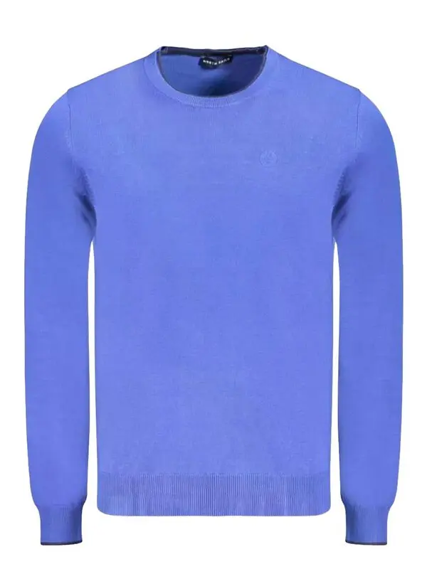 NORTH SAILS Logo-embroidered Crew-neck Sweater - Blue