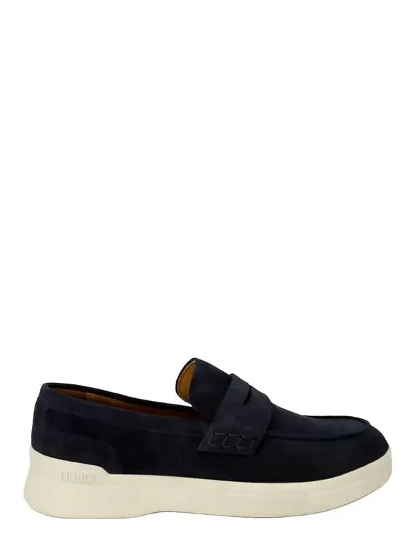 Liu Jo Suede Penny Loafers - Blue