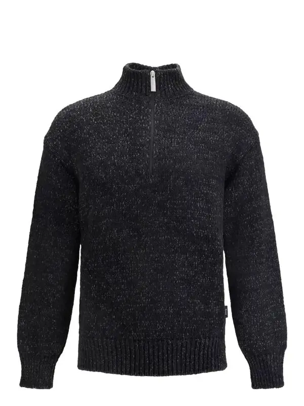 Herno Half-zip Sweater - Black