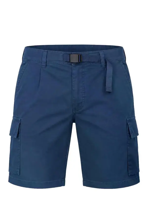 BOSS Belted Cargo Shorts - Blue
