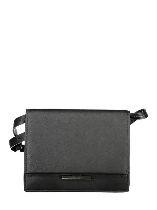 Calvin Klein Foldover Cross-body Bag - Black