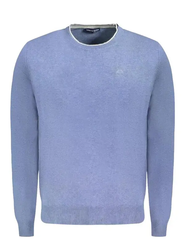 NORTH SAILS Crew-neck Cotton Sweater - Blue