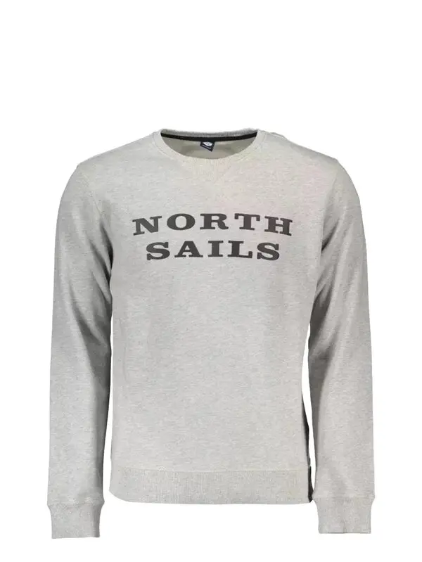 NORTH SAILS Logo-print Crew-neck Sweatshirt - Grey