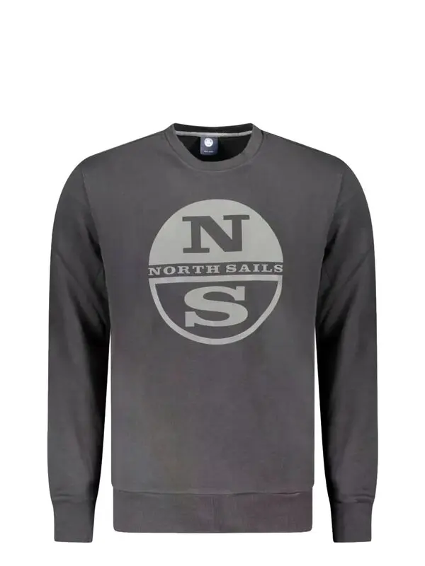 NORTH SAILS Logo-print Crew-neck Sweatshirt - Grey