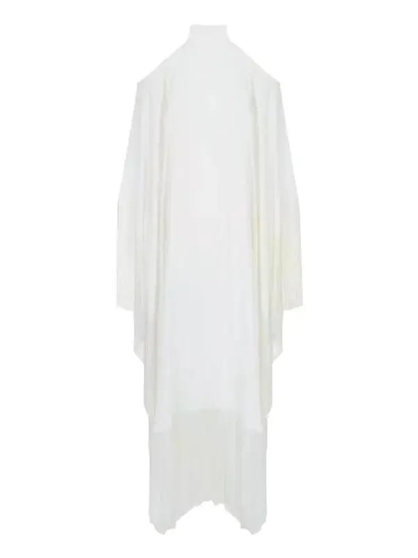 TALLER MARMO Divina Fringe-trimmed Kaftan Dress - White