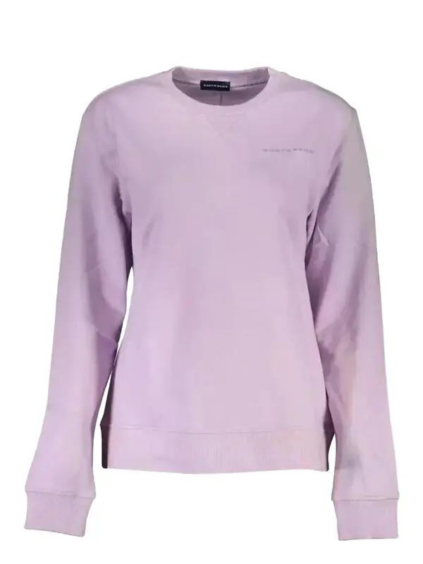 NORTH SAILS Embroidered Logo Crew-neck Sweater - Purple