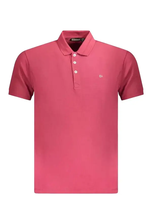 NAPAPIJRI Logo-embroidered Polo Shirt - Pink