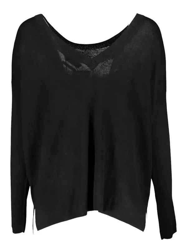 Gant Fine-knit Jumper - Black