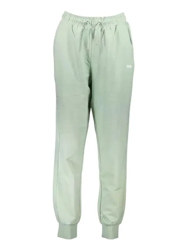 FILA Drawstring Cotton Track Pants - Green