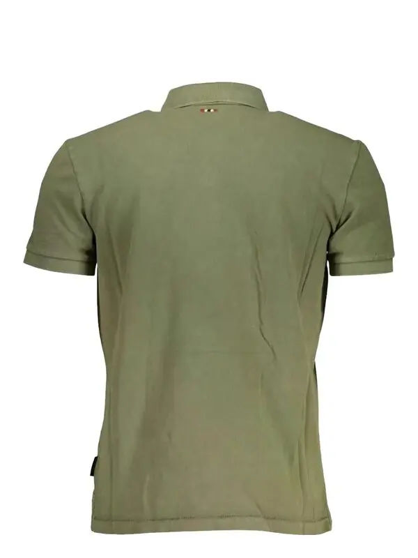 NAPAPIJRI Logo-print Polo Shirt - Green
