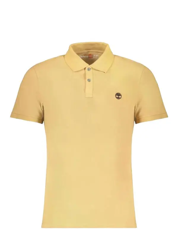 Timberland Logo-embroidered Cotton Polo Shirt - Neutrals