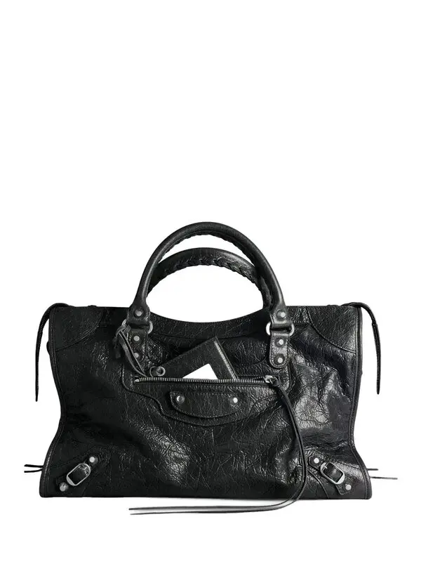 Balenciaga Medium City Tote Bag - Black