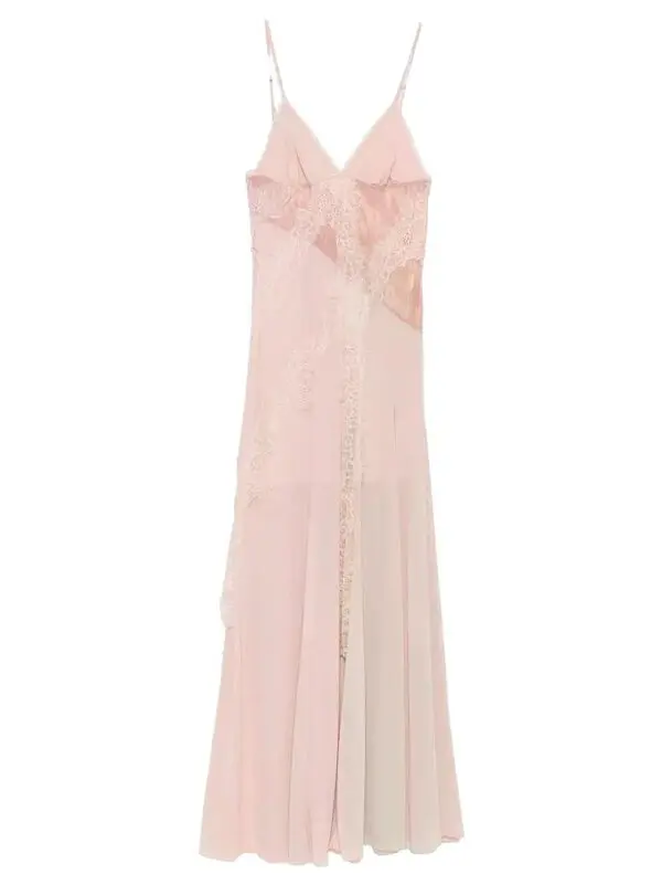 ANIYE BY Lace-trim Maxi Dress - Pink