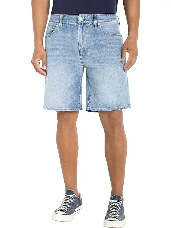 LIVERPOOL Relaxed 9.5" Denim Shorts - Sorrento