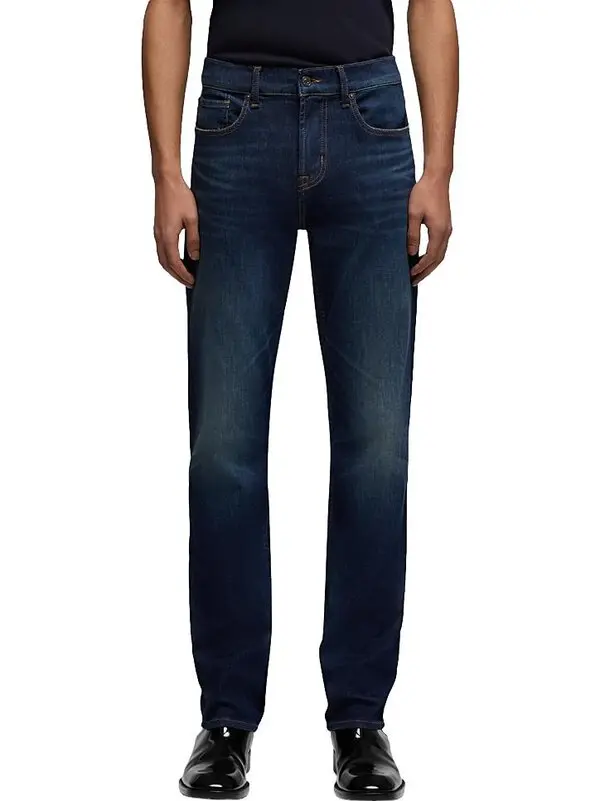 7 For All Mankind Slimmy Slim Straight Fit Jeans - Loom