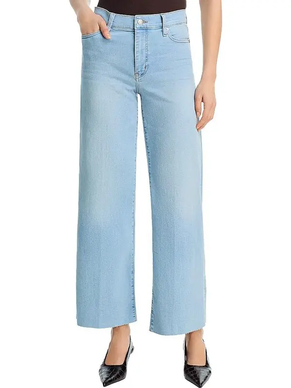 FRAME Le Slim Palazzo High-rise Jeans - Hush Raw After