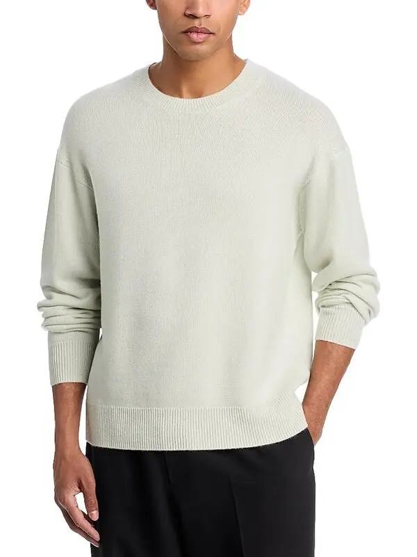 FRAME Lightweight Cashmere Crewneck - Pale Green