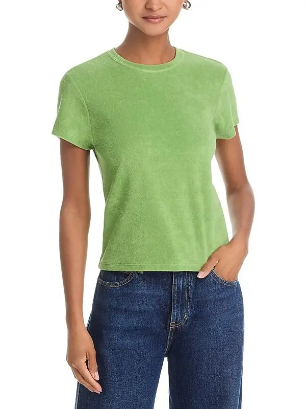 FRAME Terry Baby Tee - Peridot