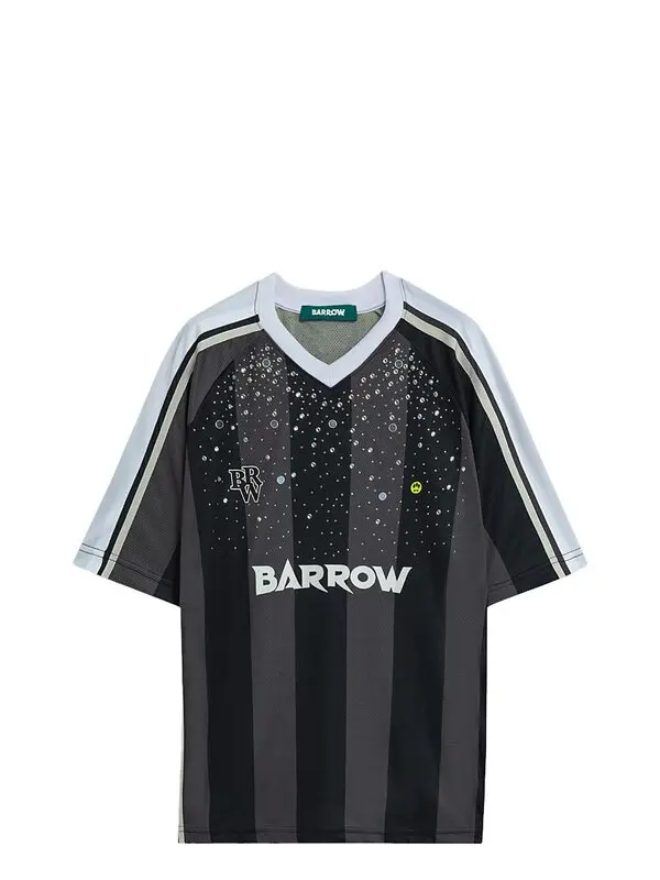 BARROW Mesh Logo Soccer Jersey - Black