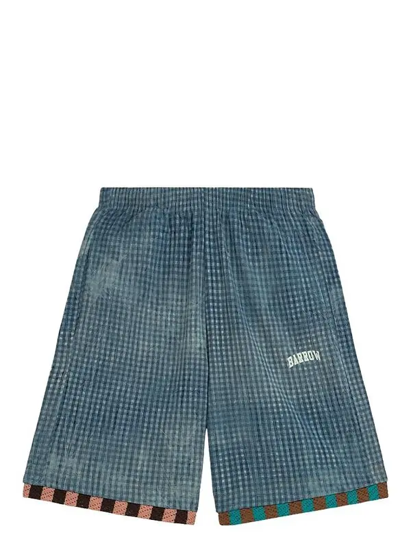BARROW 9.4" Chambray Shorts - Light Blue
