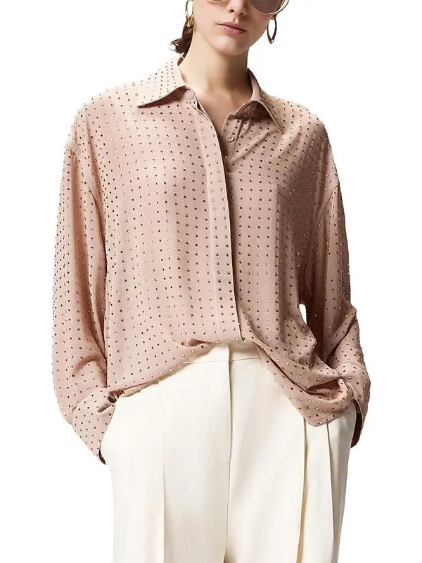 Pinko Oliva Camicia Georgette Shirt - Q