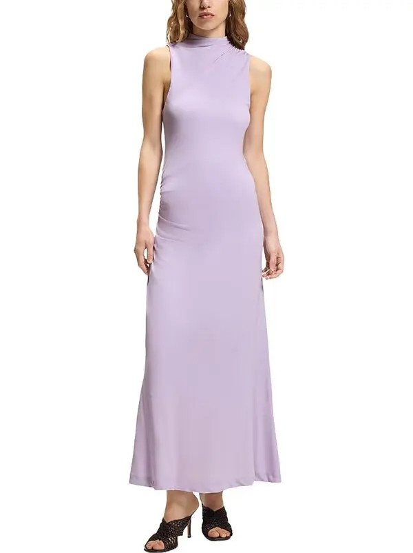 BOSS Eylai A-line Maxi Dress - Open Prple