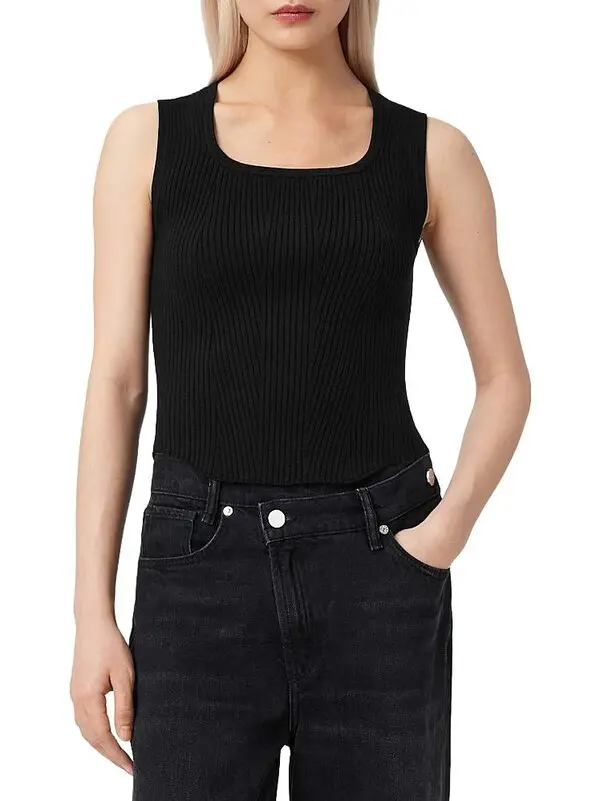 ALLSAINTS Cruz Bodice Top - Black