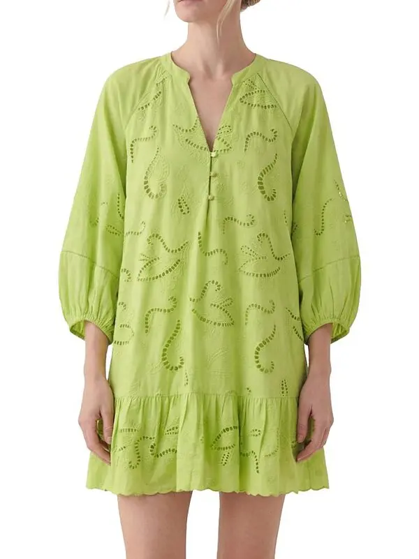 CARTOLINA Selwin Dress - Chartreuse