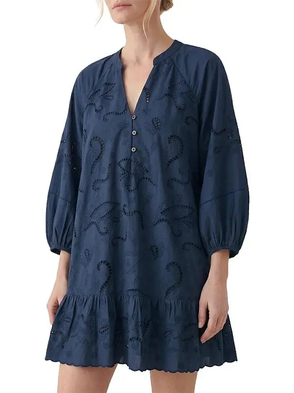 CARTOLINA Selwin Dress - Midnight Blue