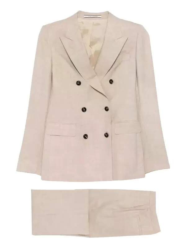 Tagliatore Double-breasted Suit - Neutrals