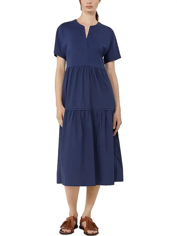 Max Mara Wkdcapsula Midi Dress - Navy