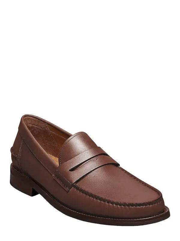 Allen Edmonds Sorrento Leather Loafers - Chili