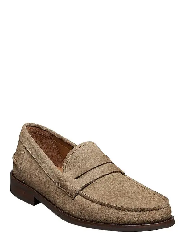 Allen Edmonds Sorrento Leather Loafers - Tobacco
