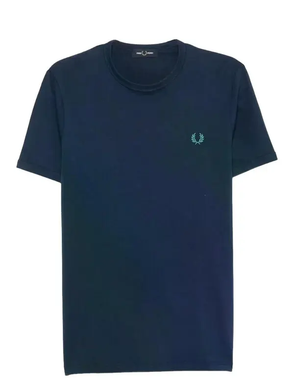 Fred Perry Cotton T-shirt - Blue