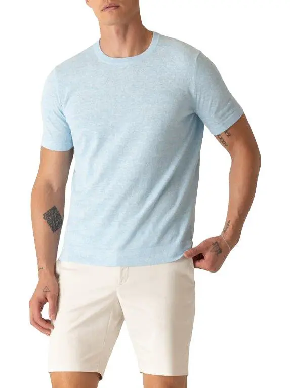 DEKE Modern Knit T-shirt - Ice Water