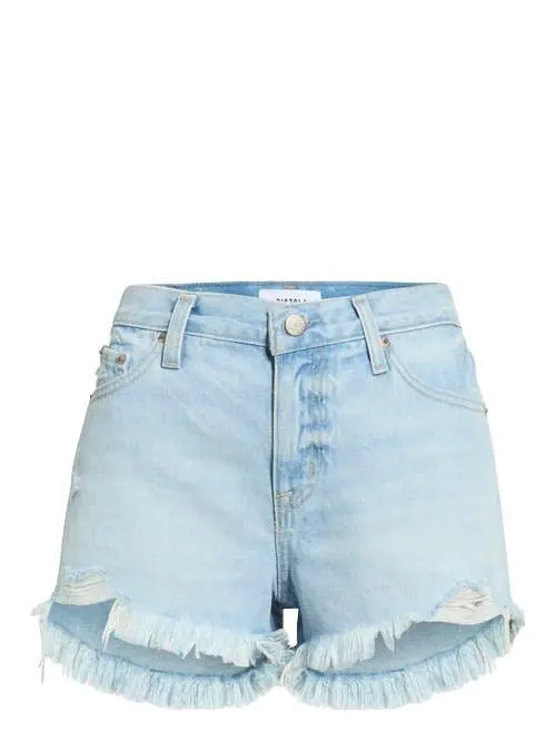 PISTOLA Gigi Cutoff Denim Shorts - Leisure Distressed