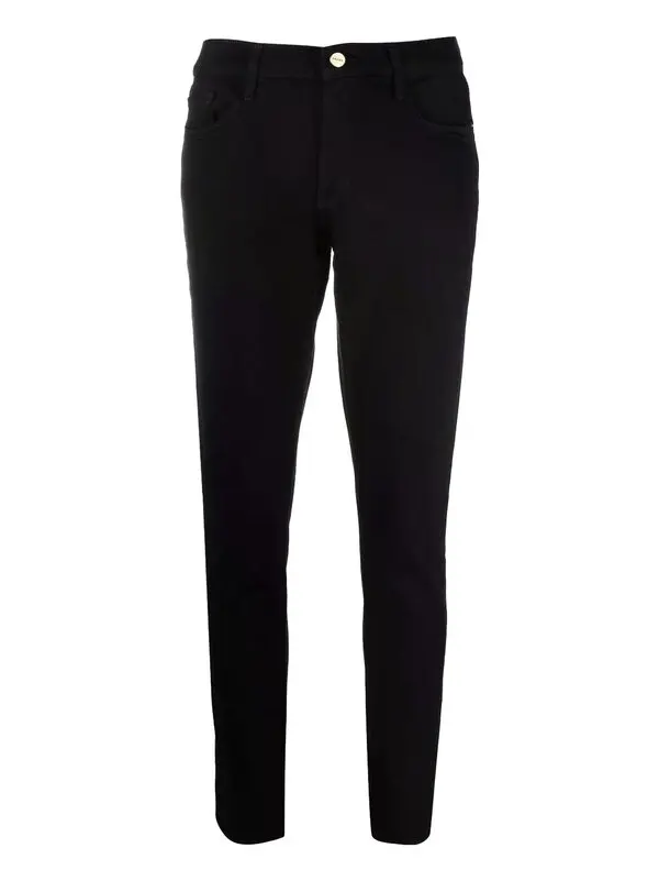 FRAME Le Garcon Mid-rise Jeans - Black