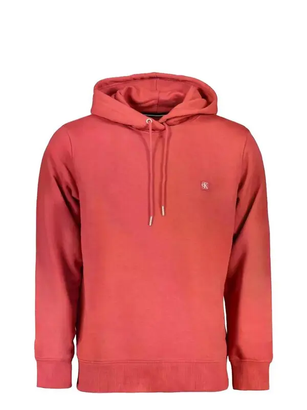 Calvin Klein Logo-patch Hoodie - Red