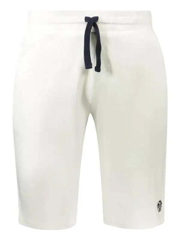 NORTH SAILS Cotton Jersey Drawstring Shorts - White