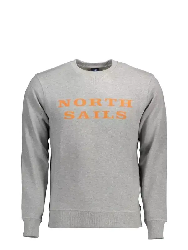NORTH SAILS Logo-print Crew-neck Sweatshirt - Grey