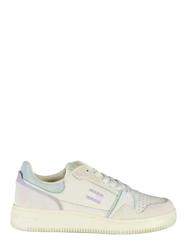 Tommy Hilfiger Panelled Basketball Sneakers - Neutrals