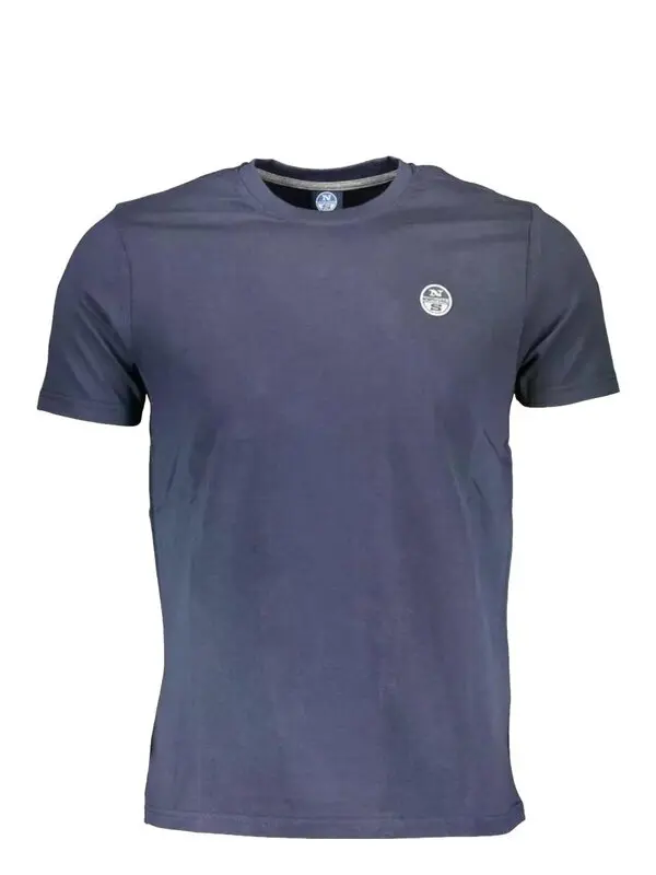NORTH SAILS Logo-embroidered Cotton T-shirt - Blue