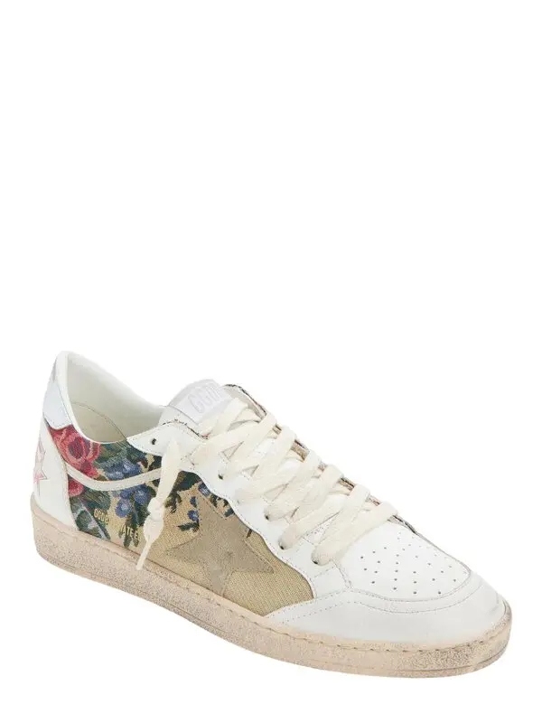 GOLDEN GOOSE Ball Star Sneaker - White/multicolor