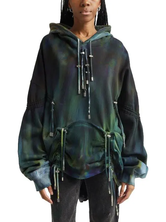 Collina Strada Cotton Fleece Mohawk Hoodie - Aurora