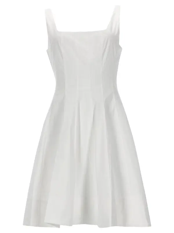 Staud Wells Mini Dress - White