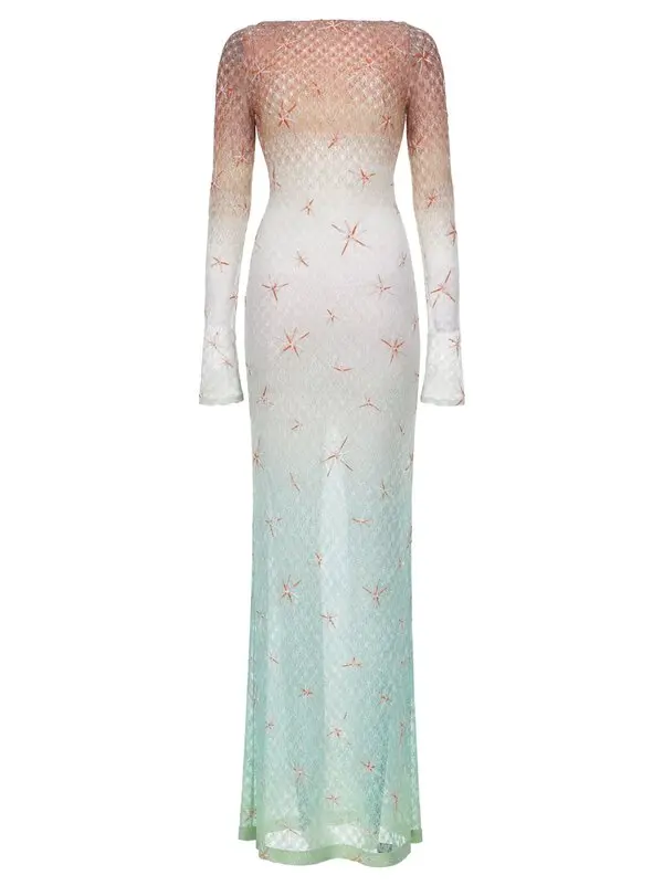 Missoni Long Cover-up Dress - Multicolour